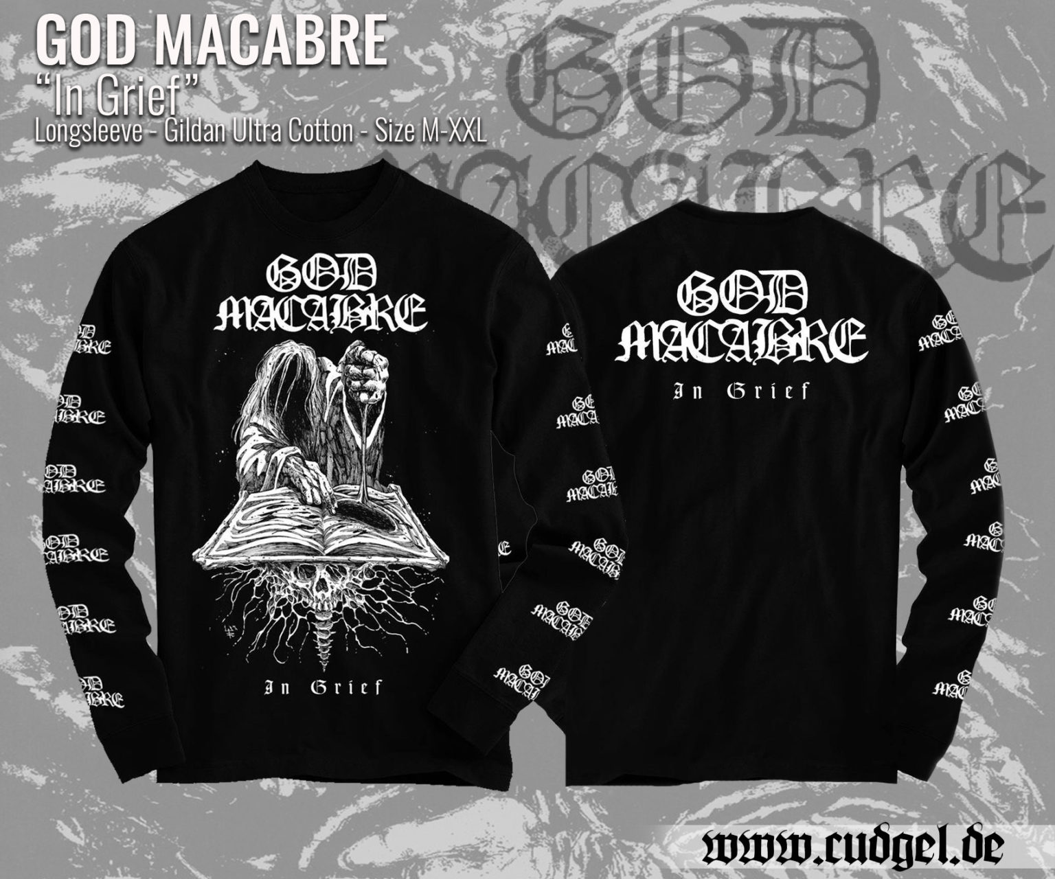 GOD MACABRE - in grief Longsleeve Shirt - cudgel | Der ultimative Metal ...