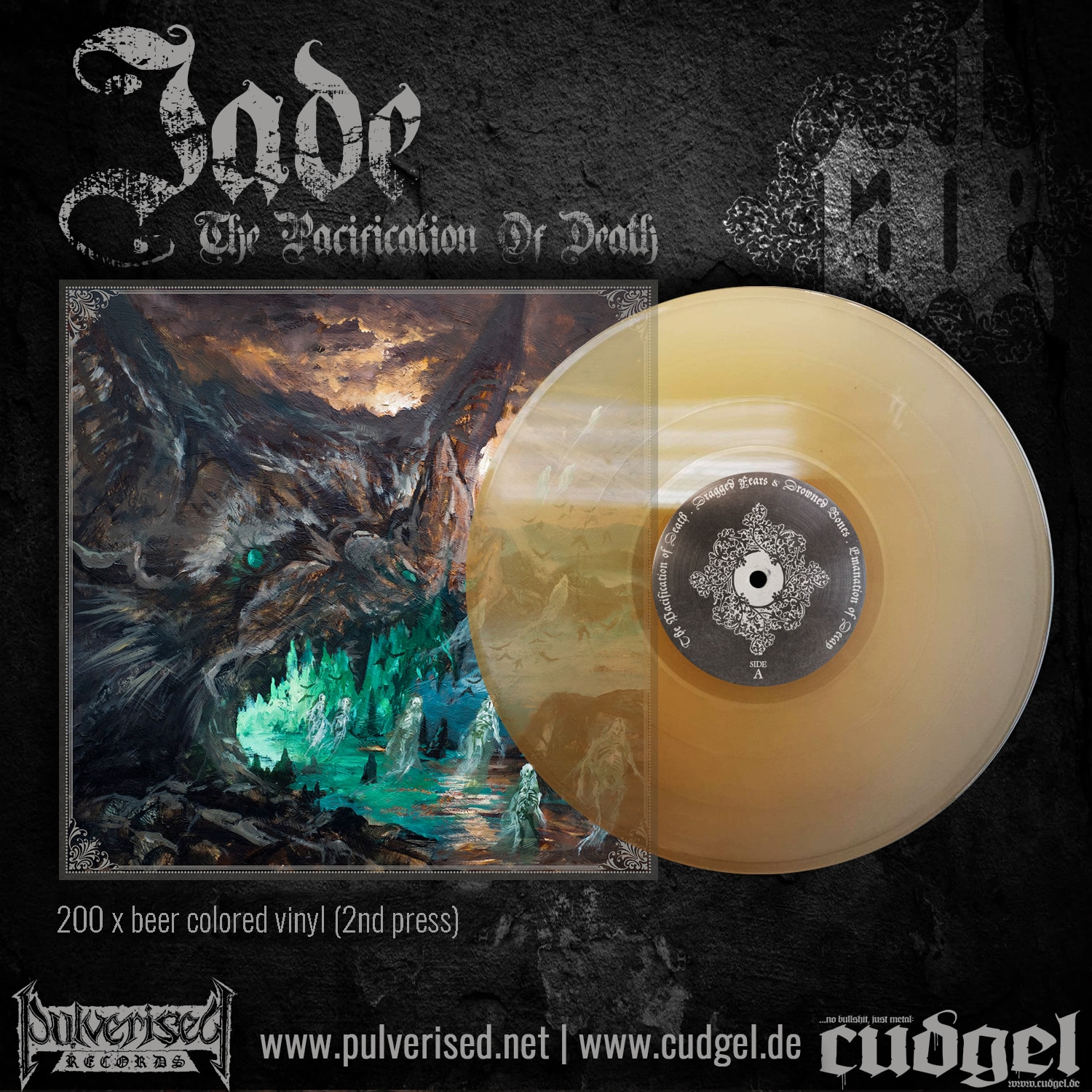 JADE – the pacification of death LP beer – cudgel | Der ultimative ...