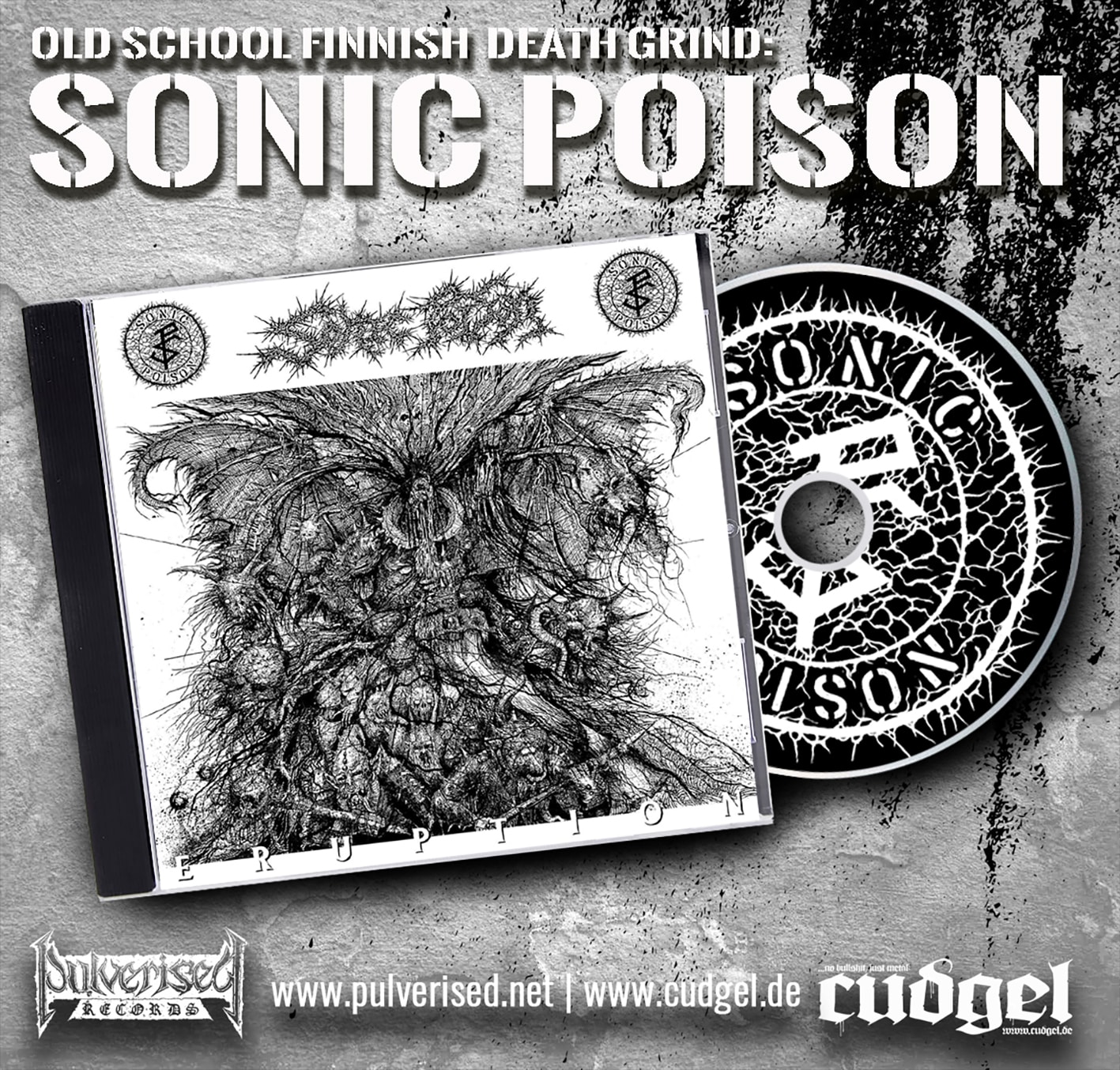 SONIC POISON – eruption CD – cudgel | Der ultimative Metal Online Store