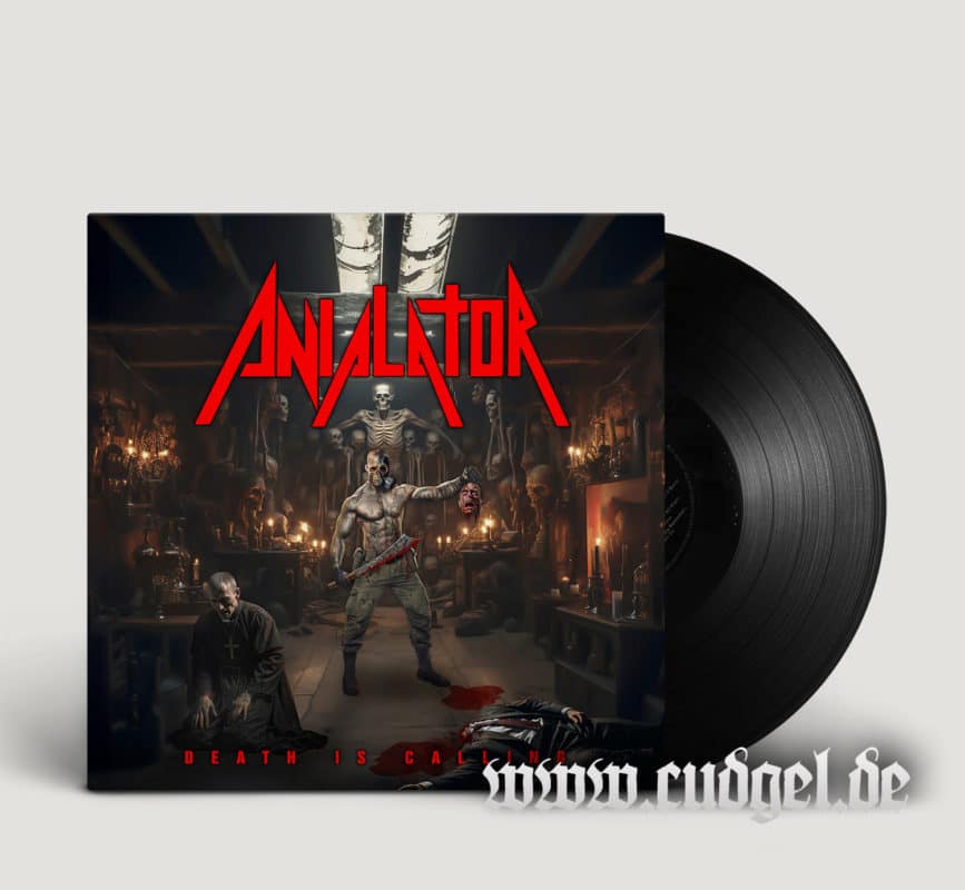 ANIALATOR - death is calling LP black - cudgel | Der ultimative Metal ...
